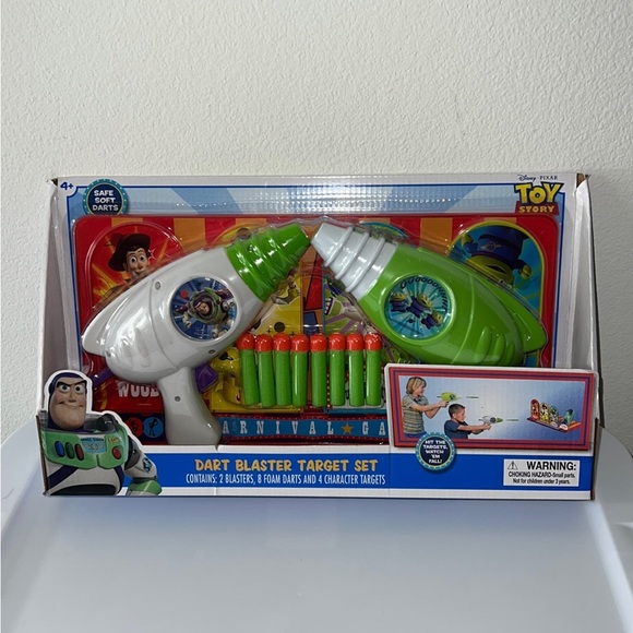 Disney | Toys | Toy Story Dart Blaster Target Set With Buzz Woody ...